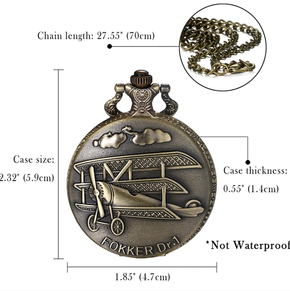 Accessories | Fokker Dr 1 World War 1 Fighter Plane Watch Classic ...